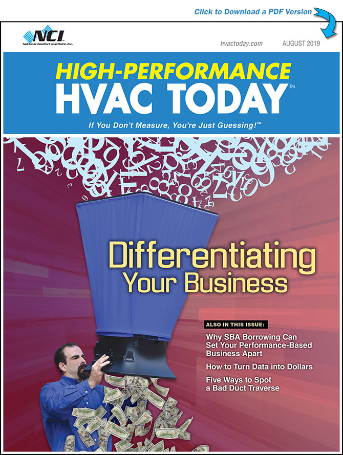 High-Performance HVAC Today - August 2019 - High-Performance HVAC Today